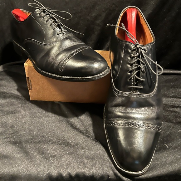 Allen Edmonds | Shoes | Allen Edmonds Byron Captoe Oxford Leather Black ...